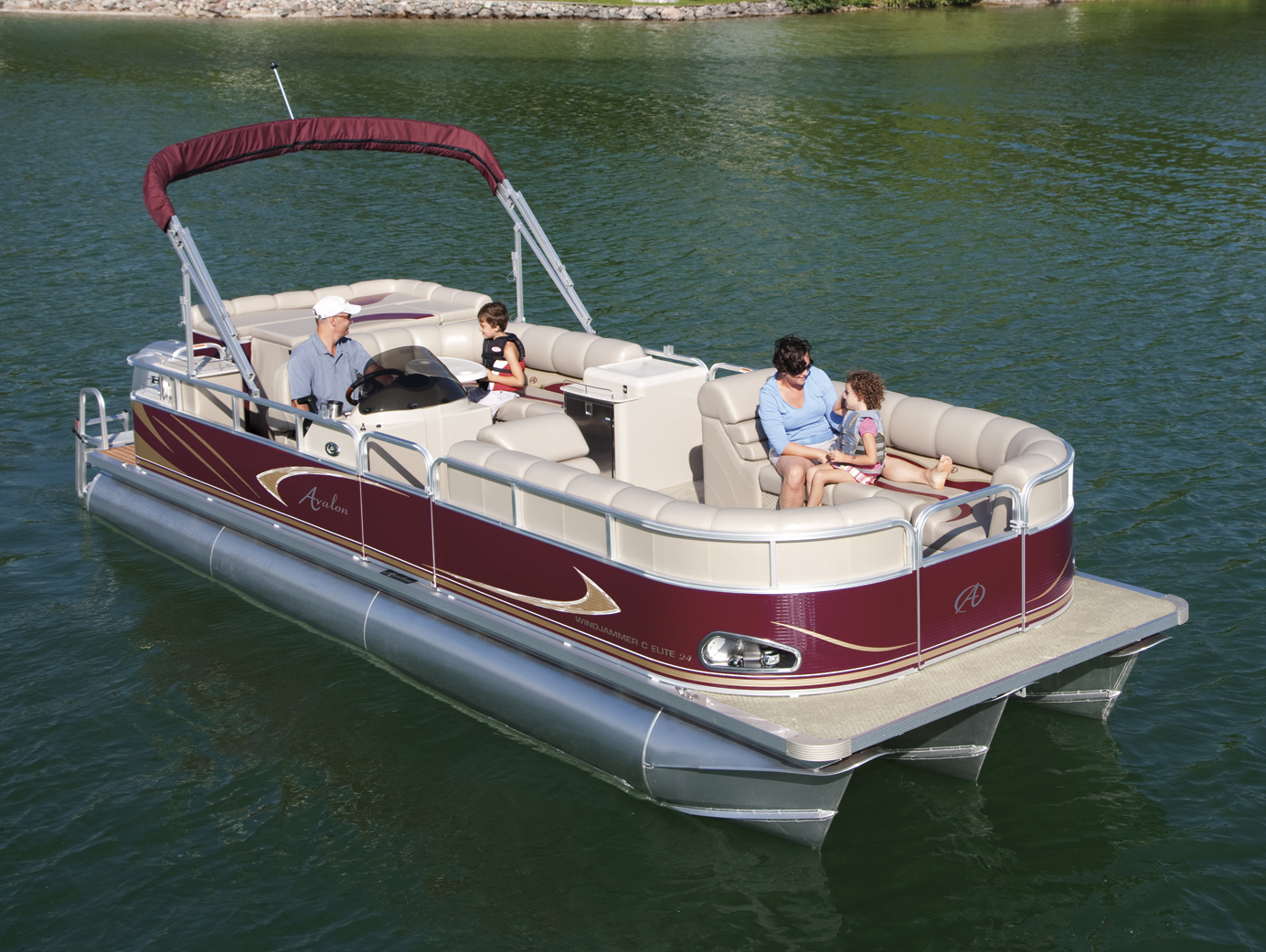 Pontoon Boat Rental Torch Lake Michigan | Luhrs Landing