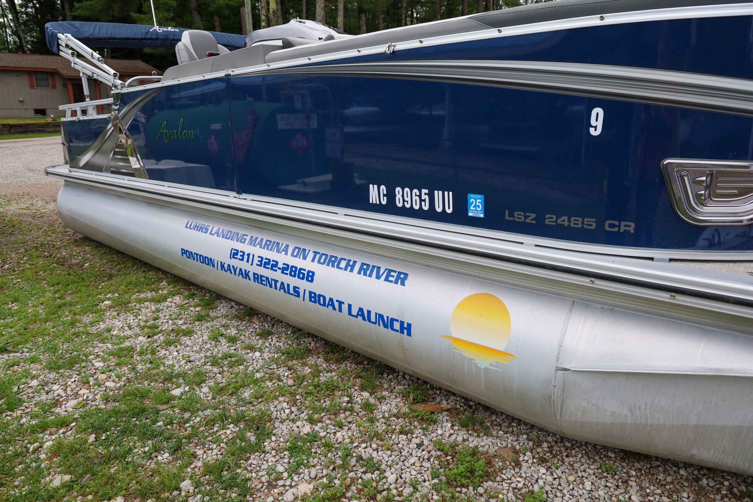 Pontoon Boat Rental Torch Lake Michigan | Luhrs Landing